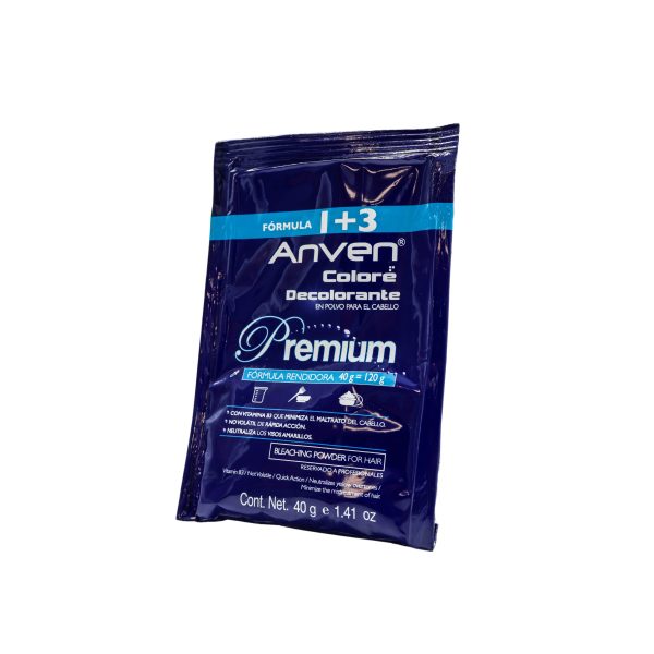 DECOLORANTE PREMIUM ANVEN 40GR - Kisha Beauty Supply México