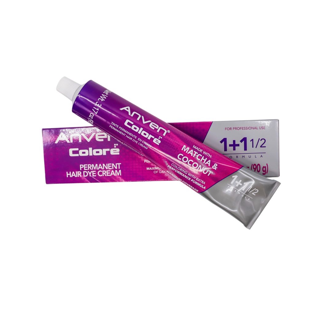 TINTE PERMANENTE (COBRIZOS) ANVEN - Kisha Beauty Supply México